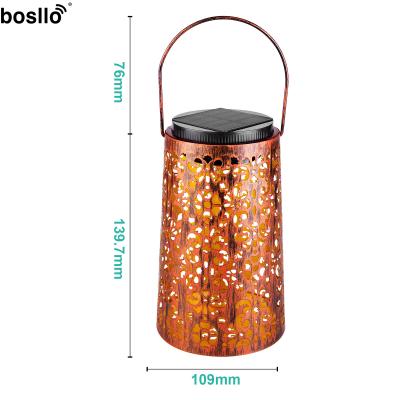 China IP55 Solar Garden Lamps Waterproof Retro Solar Lights PC Material for sale