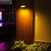 China 3000K Solar Induction Light PC Material 3.7V 2200mA FCC Certificate for sale