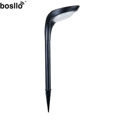 China BLACK Outdoor Solar Pathway Lights with 750mAh Battery Capacity for sale