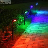 China Solar Powered LED Garden Lights for Pathway Lighting Waterproof IP55 White Light 6000K for sale