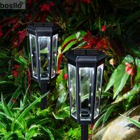 China Outdoor Lighting Solution Solar Garden Lamps Charging Time 6-8 Hours Luminous Flux 10lm for sale