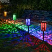 China Outdoor Solar Lamps With White Light RGB Waterproof And Durable Design for sale