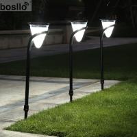 China Long Working Time Solar Garden Lamps with Solar Energy Source and ABS PC Material for sale
