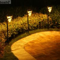 China 8-10 Hours Working Time Outdoor Solar Lamps with LED Filament Bulb and Battery for sale