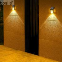 China Toggle Switch ON/OFF Solar Wall Lamps With 50LM Lumen 3.7V 750MAH Li-ion 14500 Battery for sale
