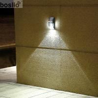 China Toggle Switch ON/OFF Solar Wall Lamps With 50LM Lumen 3.7V 750MAH Li-ion 14500 Battery for sale