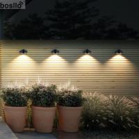 China 2V 160mA 0.32W Monocrystalline Silicon Solar Panel Solar Wall Lamps with LED Light Source for sale