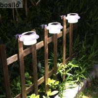 China 8-10 Hours Working Time Solar Powered Outdoor Lights with Maximum D 12CM H 6CM Design for sale