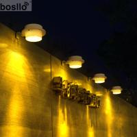 China 8-10 Hours Working Time Solar Powered Outdoor Lights with Maximum D 12CM H 6CM Design for sale