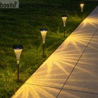 China Solar Powered Decorative Garden Light With 8 Hours Working Time / Light Control for sale