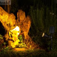 China Black Energy Saving Solar Yard Lamp with Auto ON/OFF White Light 6500K /Warm Light 3500K for sale