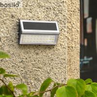 China Black Solar Wall Lamps for Long Working Time 8-10 Hours Luminous Flux 30LM for sale