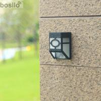 China Outdoor Lighting Solar Wall Lights with 2V 100W 0.2W Monocrystalline Silicon Panel and 6-8 Hours Charging Time for sale