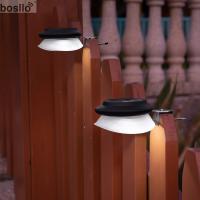 China Black / White Solar Wall Lamps with Light Control Function 8-10 Hours Working Time for sale