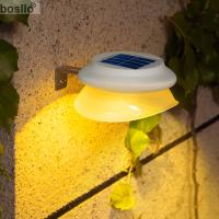 China Black / White Solar Wall Lamps with Light Control Function 8-10 Hours Working Time for sale