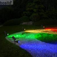 China Solar Garden Lamps Waterproof solar garden lights in Black for Modern Gardens and Patios for sale
