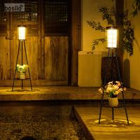 China Solar Garden Lamps Classic Lighting Solar and USB Rechargeable Lights for sale