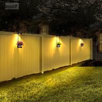 China Solar Wall Lamps Solar Wall Lights for Home Exterior Decoration Solar Plant Stand Wall Lights for sale