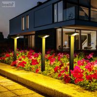China Solar Powered LED Garden Lights 12*3.4*32 Cm Product Size with Battery Included for sale