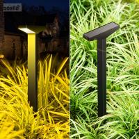 China Solar Powered LED Garden Lights 12*3.4*32 Cm Product Size with Battery Included for sale