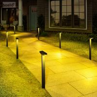 China Solar Powered LED Garden Lights 12*3.4*32 Cm Product Size with Battery Included for sale