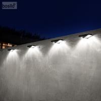 China Modern and Lightweight Solar Wall Light 0.25kg Color Temperature 6000K White Light or 3000K Warm Light for sale