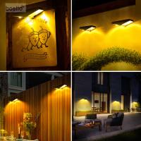 China Solar Wall Light for Outdoor Garden 6000K White Light or 3000K Warm Light 5 H Solar Charging for sale