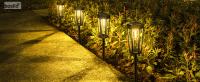 China Eco-Friendly Solar Garden Lights PC Material LED Lamps for Green Spaces for sale