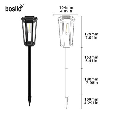 China Waterproof Solar Garden Light PC Material LED Lights for Outdoor Parties for sale