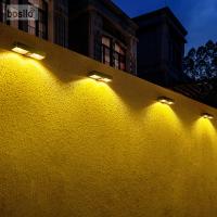 China Solar Garden Wall Lights 6000K White Light Or 3000K Warm Light Wall Mounted Installation Method for sale