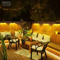 China Solar Garden Wall Lights 6000K White Light Or 3000K Warm Light Wall Mounted Installation Method for sale