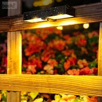 China Solar Garden Wall Lights 6000K White Light Or 3000K Warm Light Wall Mounted Installation Method for sale