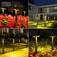 China LED Solar Garden Lights Powered by Solar Panel with 1.2V 600mAh NIMH Rechargeable Battery for sale