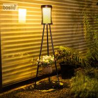 China Waterproof Solar Floor Lamp for Garden Inserted on the Ground NIMH Rechargeable Battery for sale