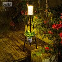 China Waterproof Solar Floor Lamp For Garden NIMH Rechargeable Battery and Solar Powered Outdoor Lights for sale