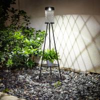 China Waterproof Solar Floor Lamp For Garden NIMH Rechargeable Battery and Solar Powered Outdoor Lights for sale