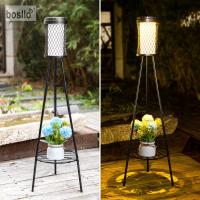 China Solar Floor Lamp for Garden Toggle Switch ON/OFF Waterproof and Easy to Install on the Ground for sale