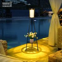 China Solar Floor Lamp for Garden Toggle Switch ON/OFF Waterproof and Easy to Install on the Ground for sale