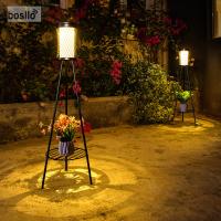 China Solar Floor Lamp for Garden Toggle Switch ON/OFF Waterproof and Easy to Install on the Ground for sale