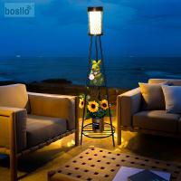 China Powerful Solar Garden Light with 3.7V 1200mAh Battery Capacity and USB Charging for sale