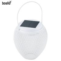 China Weatherproof Solar Hanging Lights for Garden NIMH Rechargeable Battery 6000K White Light 3000K Warm Light for sale