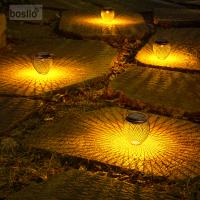 China Weatherproof Solar Hanging Lights for Garden NIMH Rechargeable Battery 6000K White Light 3000K Warm Light for sale