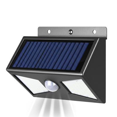 China Motion Sensor Solar Powered Wall Lights Outdoor Waterproof LED Security Lighting for Garden Pathway Driveway Fence and Patio for sale
