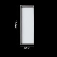 China Solar Power Source Solar Wall Mounted Luminaires 11.8 3.4 32cm Outdoor Lighting for Industrial and Commercial Properties for sale