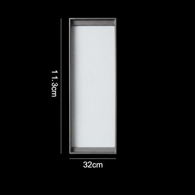 China Solar Power Source Solar Wall Mounted Luminaires 11.8 3.4 32cm Outdoor Lighting for Industrial and Commercial Properties for sale