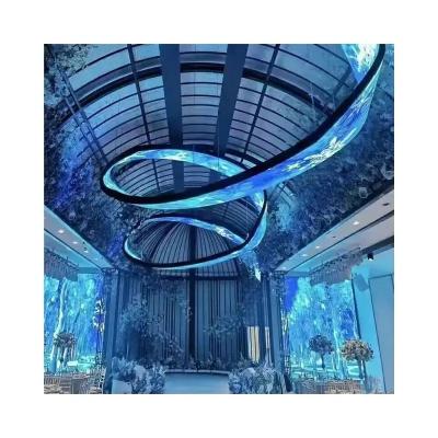 China Indoor Flexible LED Display Pixel Pitch 25mm Original Providing Versatile Installation and Dynamic Content Display for sale