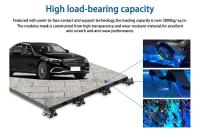 China 500mm X 1000mm Panel Size Interactive LED Dance Floor Offering 002 Seconds Interactive Delay Designed to Enhance User Engagement at Event Venues for sale