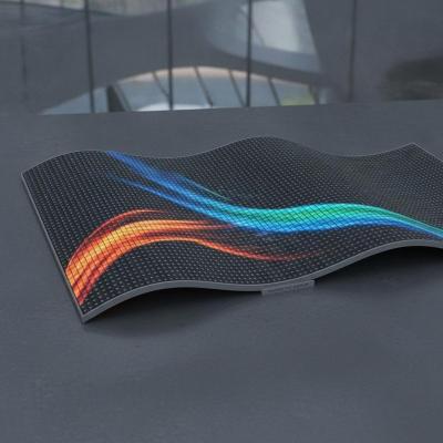China 800mm 240mm Module Size Bendable LED Video Wall Seamless Flexible LED Display Panel for Innovative Advertising Solutions for sale