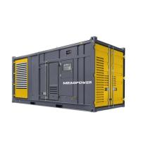 China Powered By MTU 1250 KVA 1000 KW Silent Type Diesel Generator Set Sound Proof Generator for sale