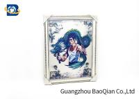 China Customized Lenticular 3D Pictures Stereograph Printing Flip Bruce Lee Animation Picture for sale
